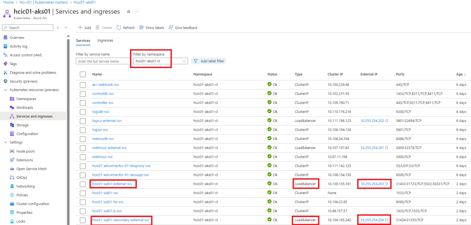Azure Arc Enabled Data Services And Sql Managed Instances On Azure Stack